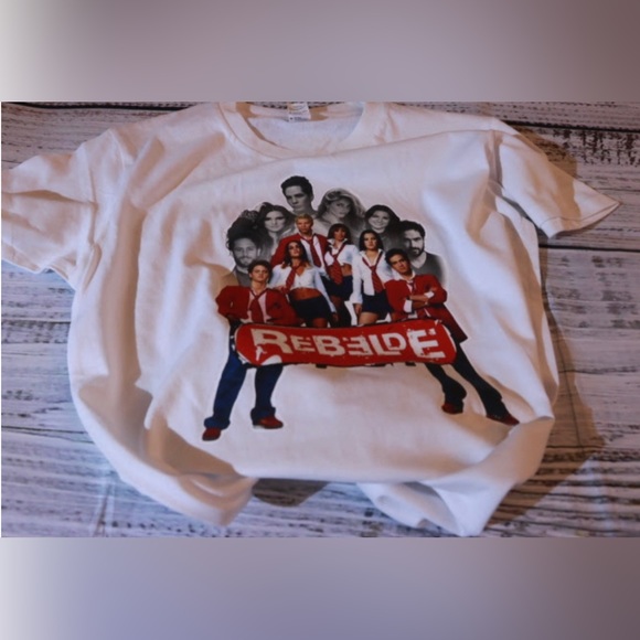Tops | Rbd Shirt Rebelde Telenovela Rbd Reblede Shirt | Poshmark